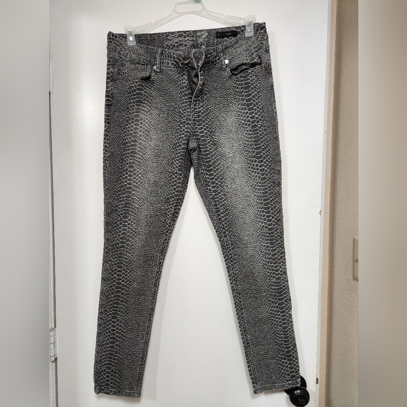 Seven7 | Jeans | Snake Print Skinny Jeans | Poshmark